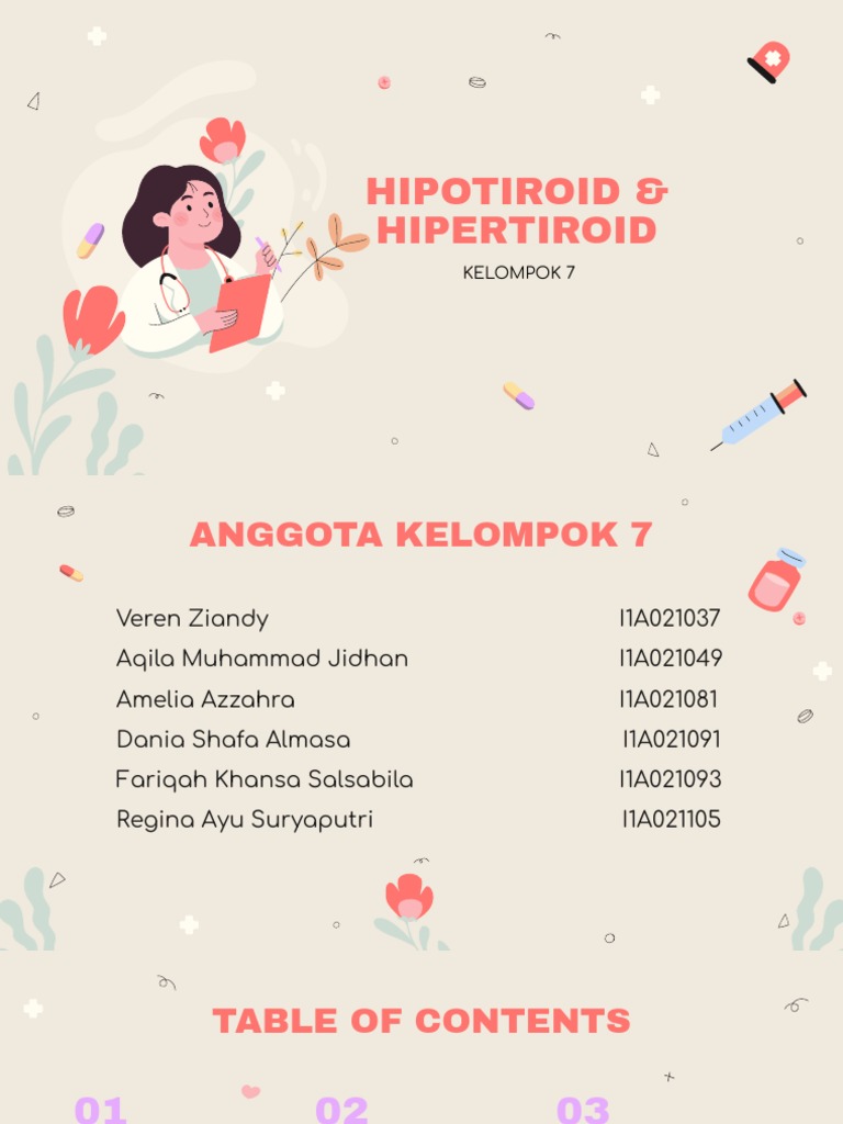 Kel 7 Hipotiroid & Hipertiroid PDF | PDF