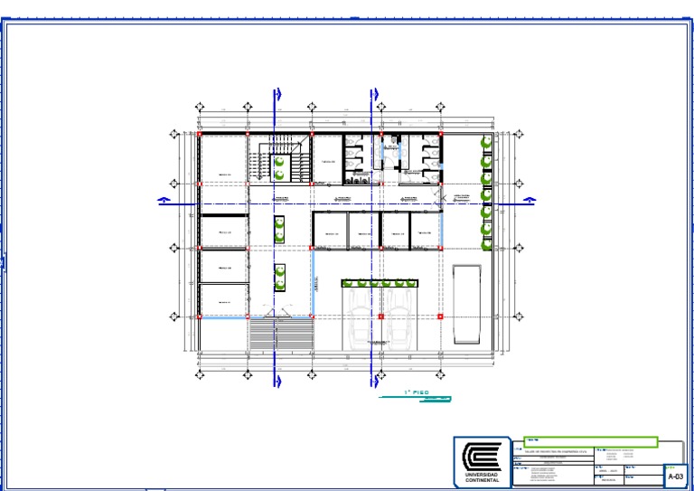 Plano 1° Nivel PDF | PDF