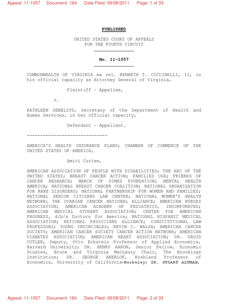 Fourth Circuit Court Case Analysis | PDF