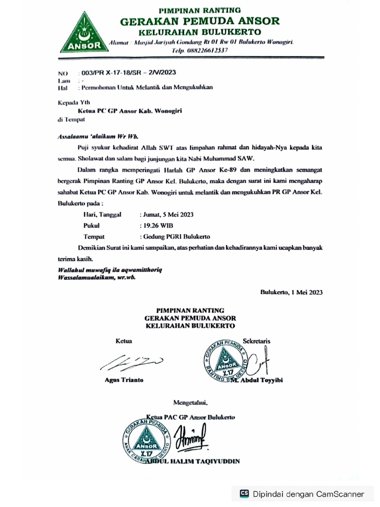 surat permohonan.pdf | PDF