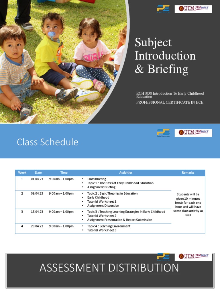 ECE Class Schedule & Topics | PDF
