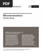 AP Microeconomics Unit 2 - Supply and Demand Practice Test | PDF ...