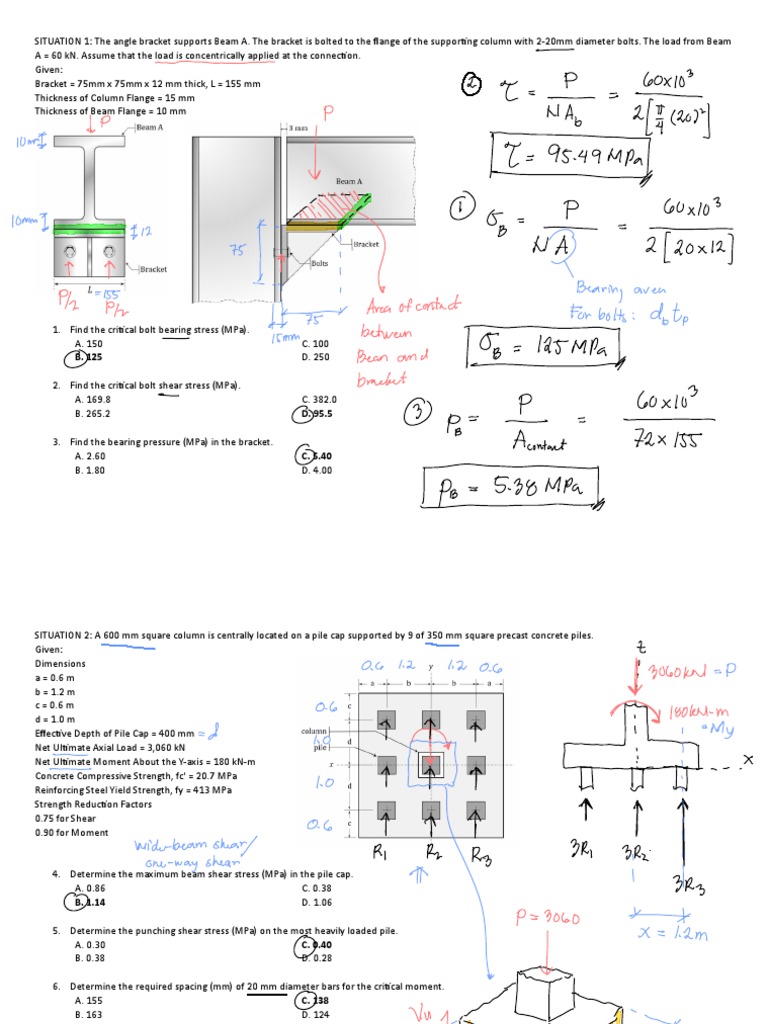PSAD 2 May 3 2023 | PDF | Beam (Structure) | Deep Foundation