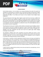 Sports Day Running Commentary | PDF