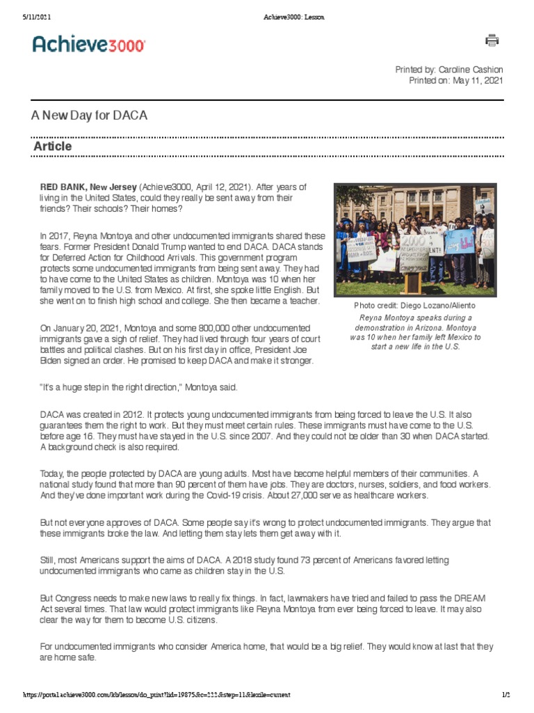 DACA's Impact on Undocumented Youth | PDF