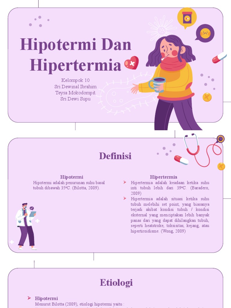 Hipertermia dan Hipotermi: Definisi dan Etiologi | PDF