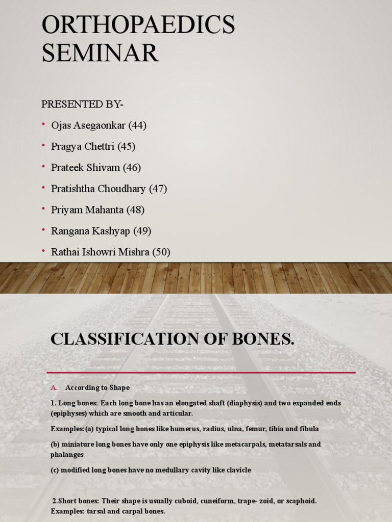 Presentation Ortho | PDF