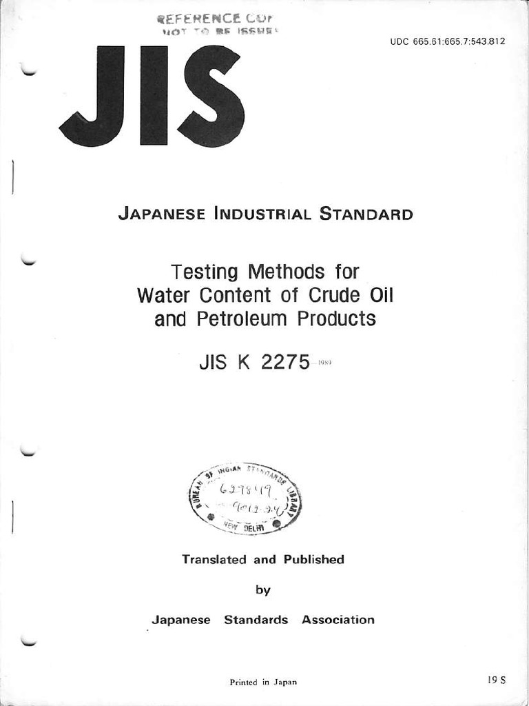 Jis 2275 1989 PDF | PDF | Electrolyte | Materials