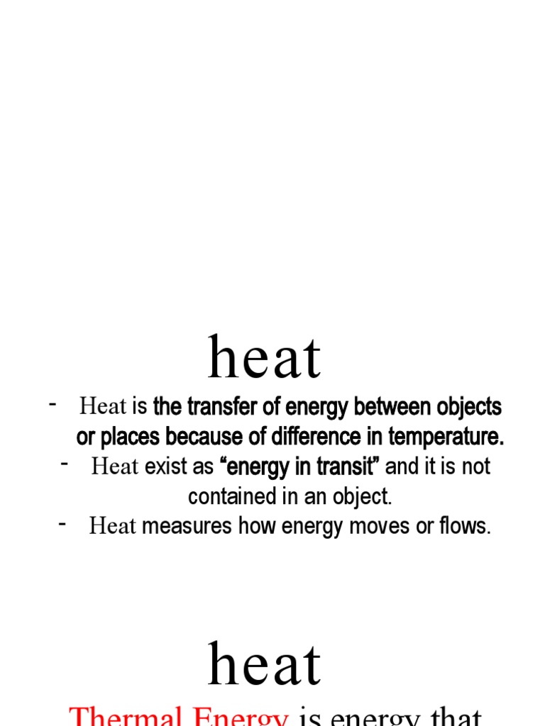 Heat - Grade 7 | PDF