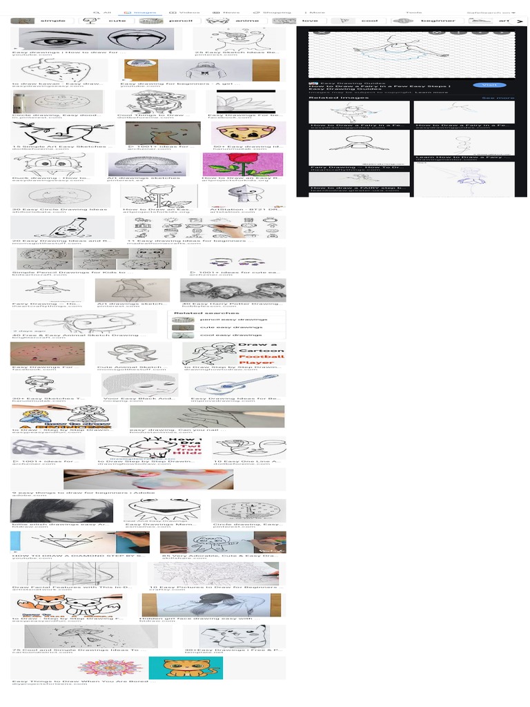 Drawings Easy - Google Search | PDF