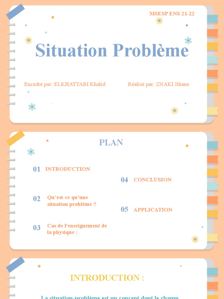 La Situation Problème en Didactique | PDF