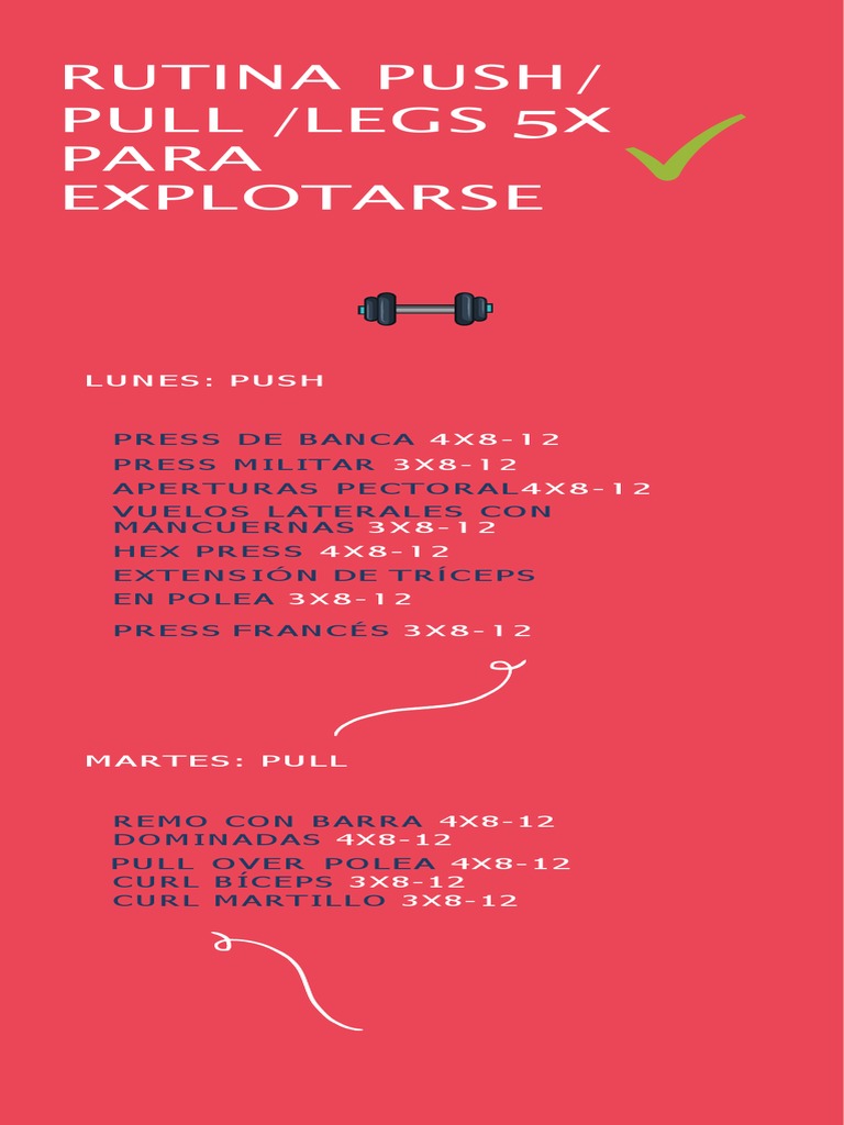 Rutina para Explotarse PPL PDF | PDF