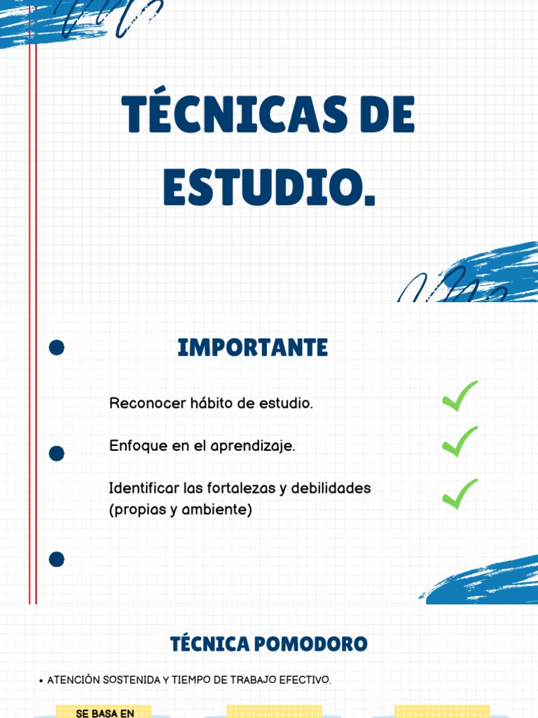Técnicas de Estudio PDF | PDF | Aprendizaje | Cognición