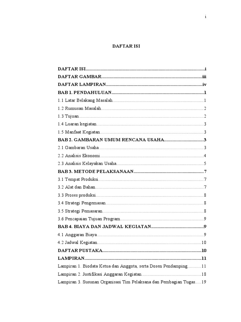 Daftar Isi-1 | PDF