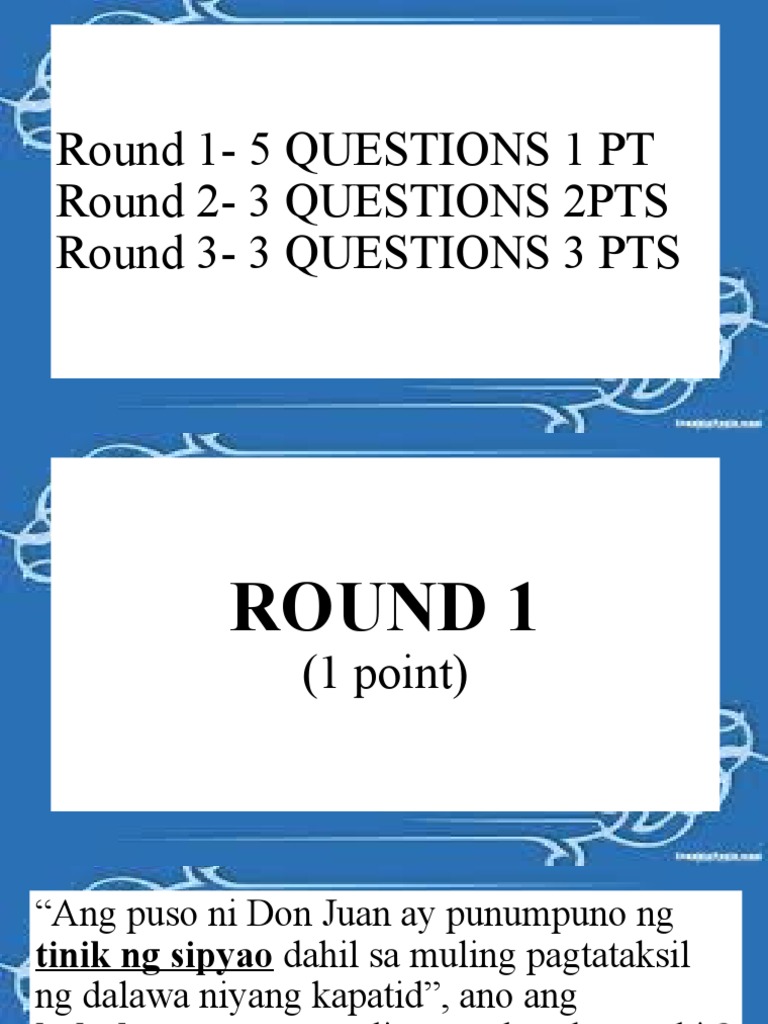 7 Quiz Bee | PDF