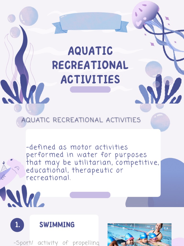 Aquatic Recreational Activities PDF | PDF