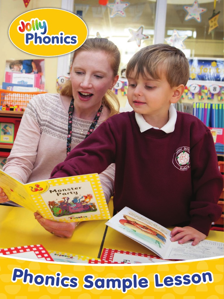 Jolly Phonics Sample Lesson Plan | PDF | Phonics | Human Communication