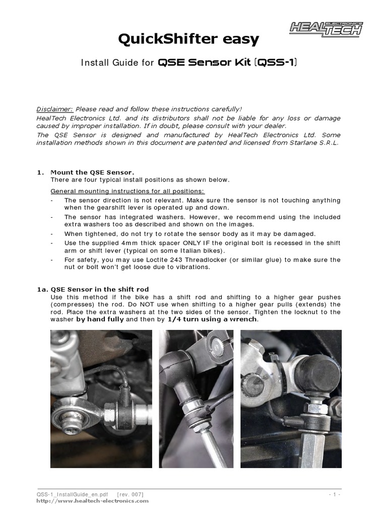Qss 1 Installguide En Pdf Pdf