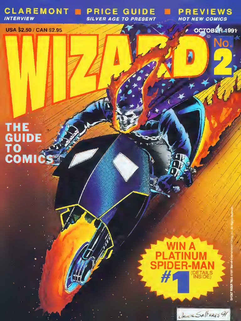 Wizard Magazine 002 (1991) (No Guide) PDF | PDF