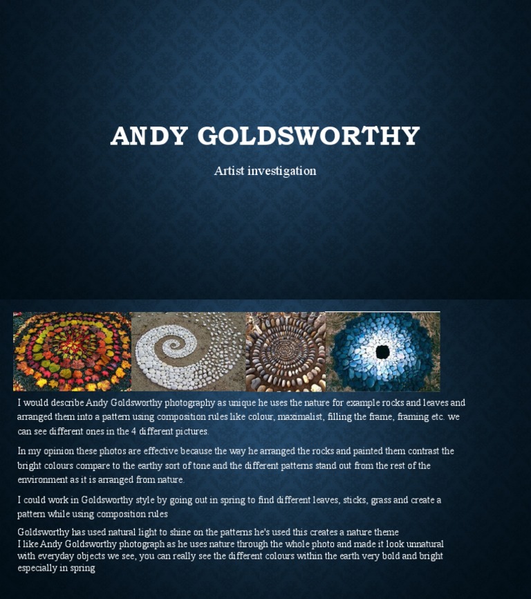 Andy Goldsworthy | PDF