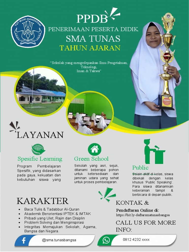 Template Poster PPDB A4 | PDF