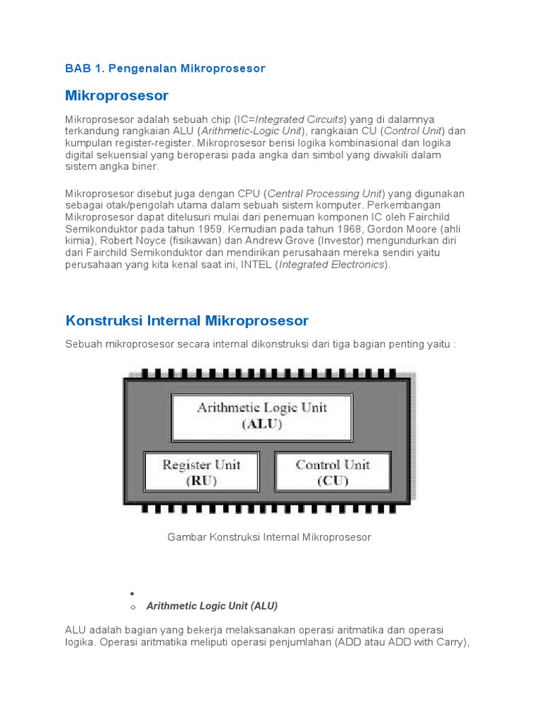 08 Teknik Mikroprosesor | PDF