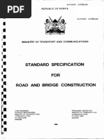 DOWH STANDARD Drawings Roads Bridges | PDF