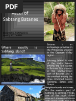 Group 2 - Ivatan Traditional Houses | PDF | Wall | Roof