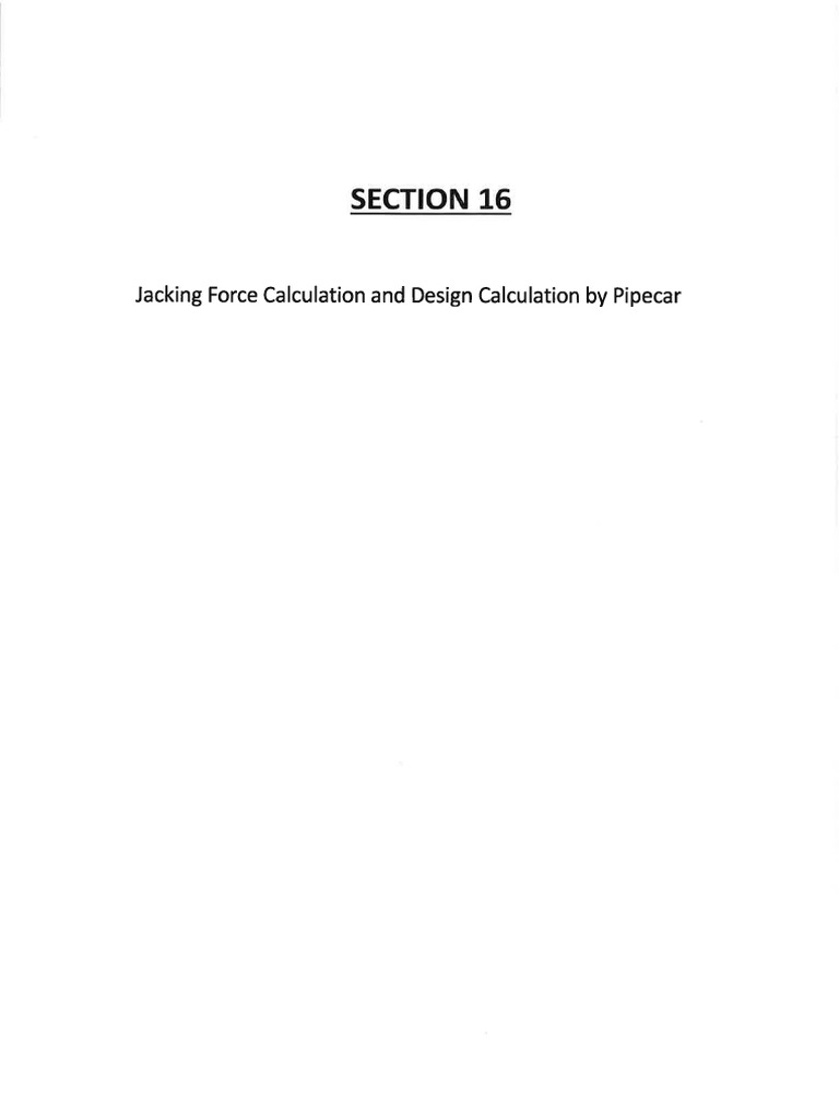 RC Jacking Pipe Calculation.pdf | PDF