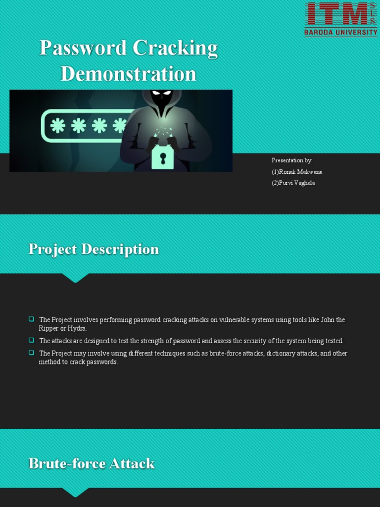 Password Cracking Demonstration | PDF