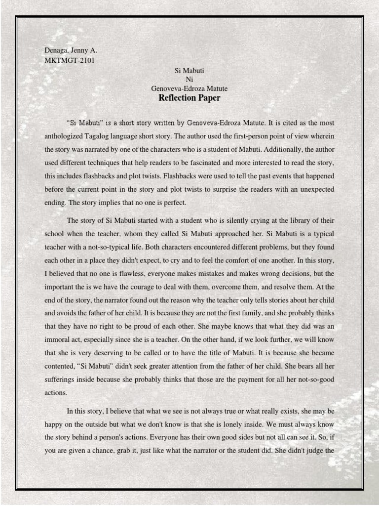 Denaga - Activity01 - Asean Literature | PDF | Narration