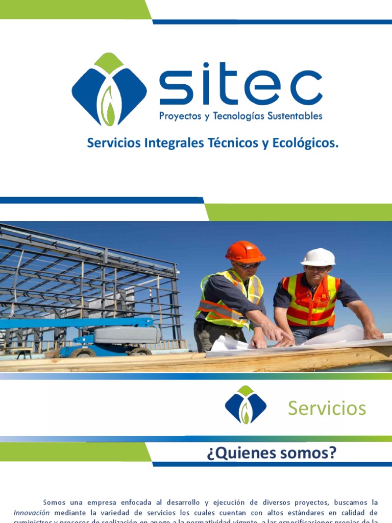 Servicios Sitec PDF | PDF