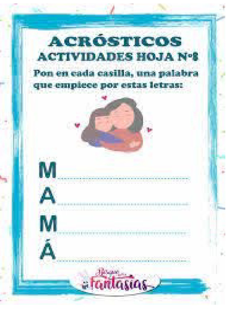 ACROSTICO Madre | PDF