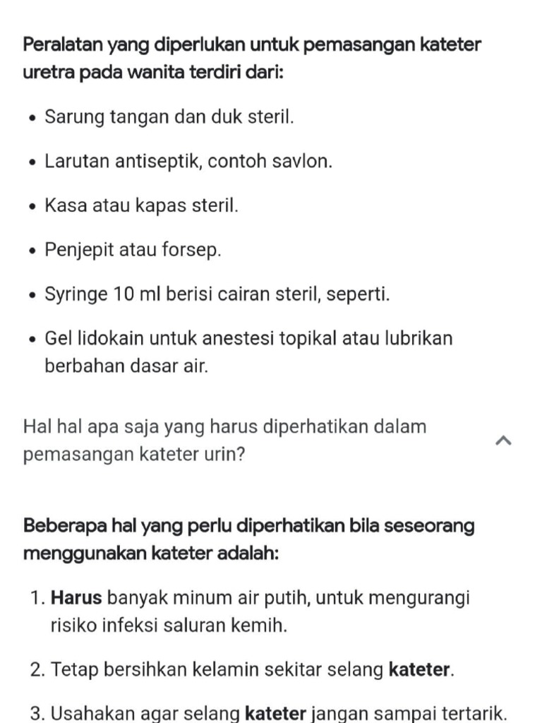 PPT pemasangan kateter.pptx | PDF