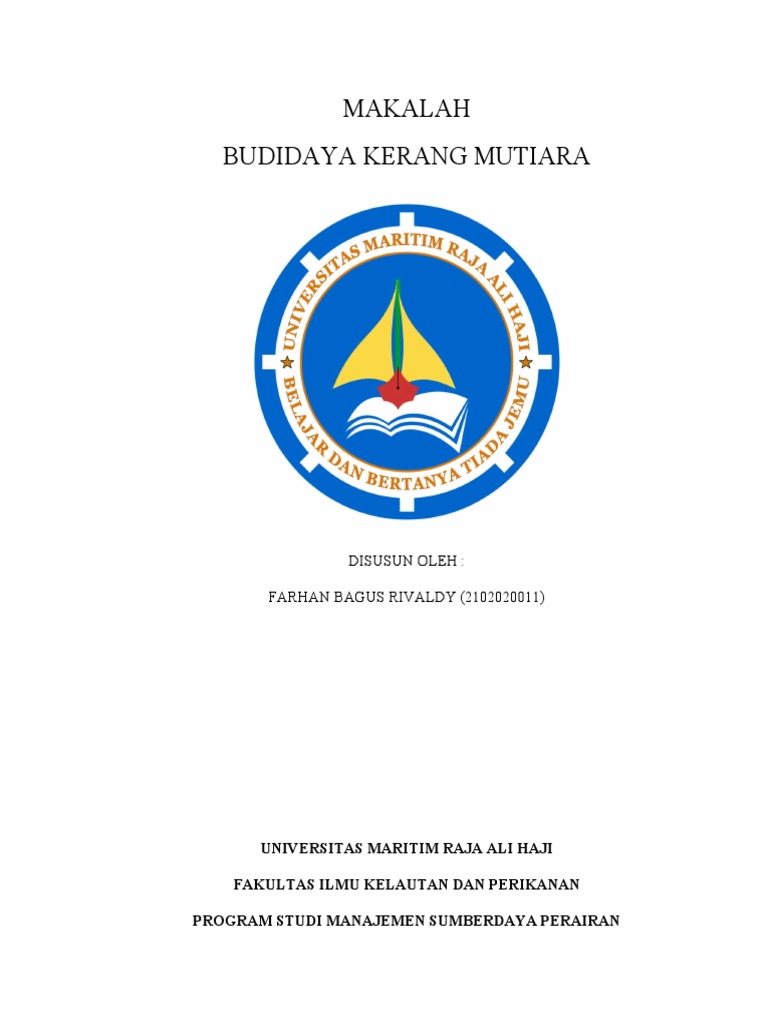 Budidaya Kerang Mutiara dan Ekologinya | PDF