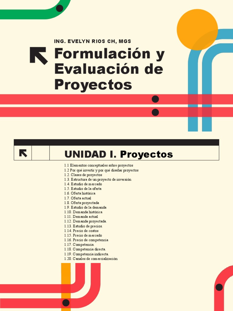 Unidad 1 - Proyectos | PDF