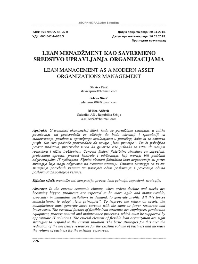 Lean PDF | PDF