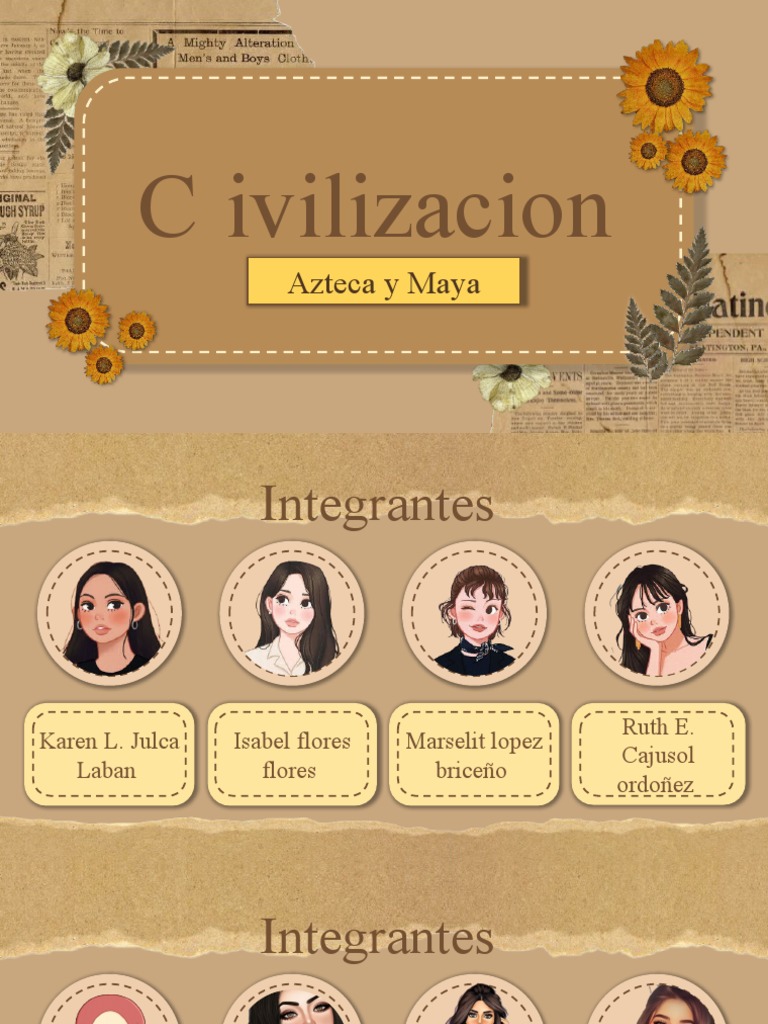 Civilizacion Maya y Azteca | PDF