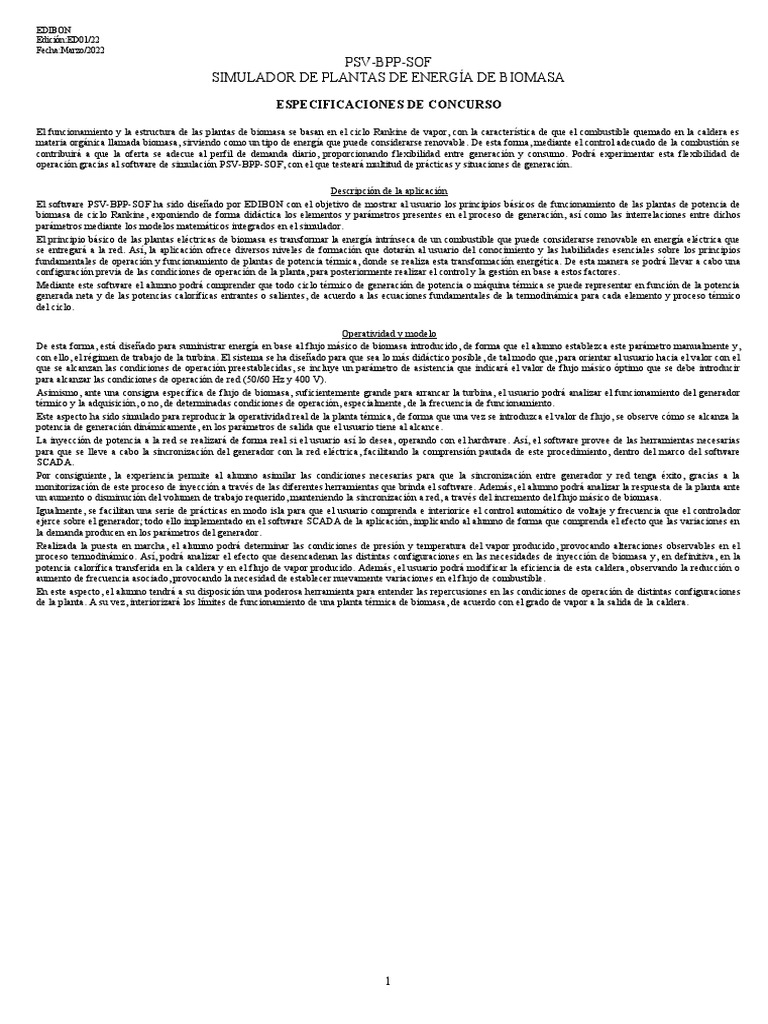 PSV BPP Sof - Es | PDF