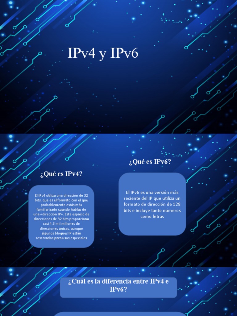 Ipv4 y Ipv6 | PDF