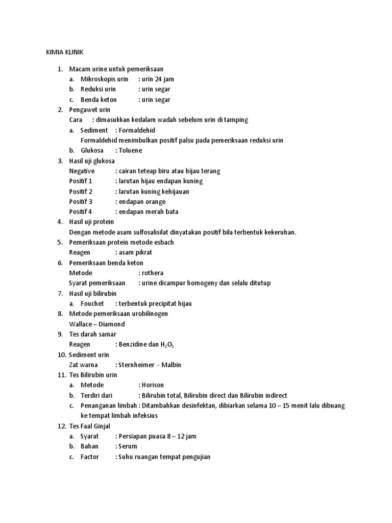 Kimia Klinik Pdf