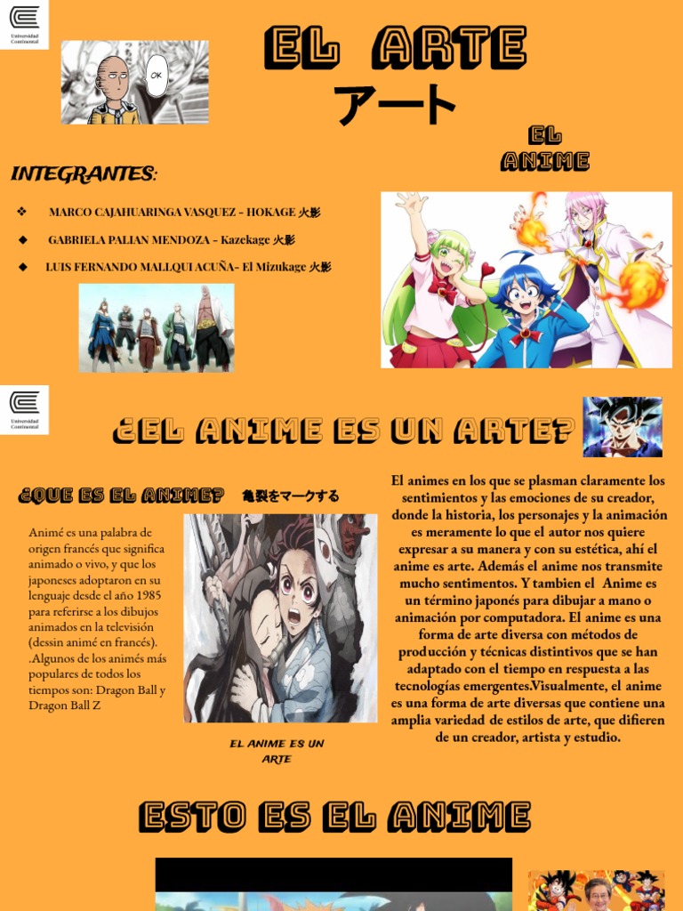 EL ARTE (El Anime) PDF | PDF