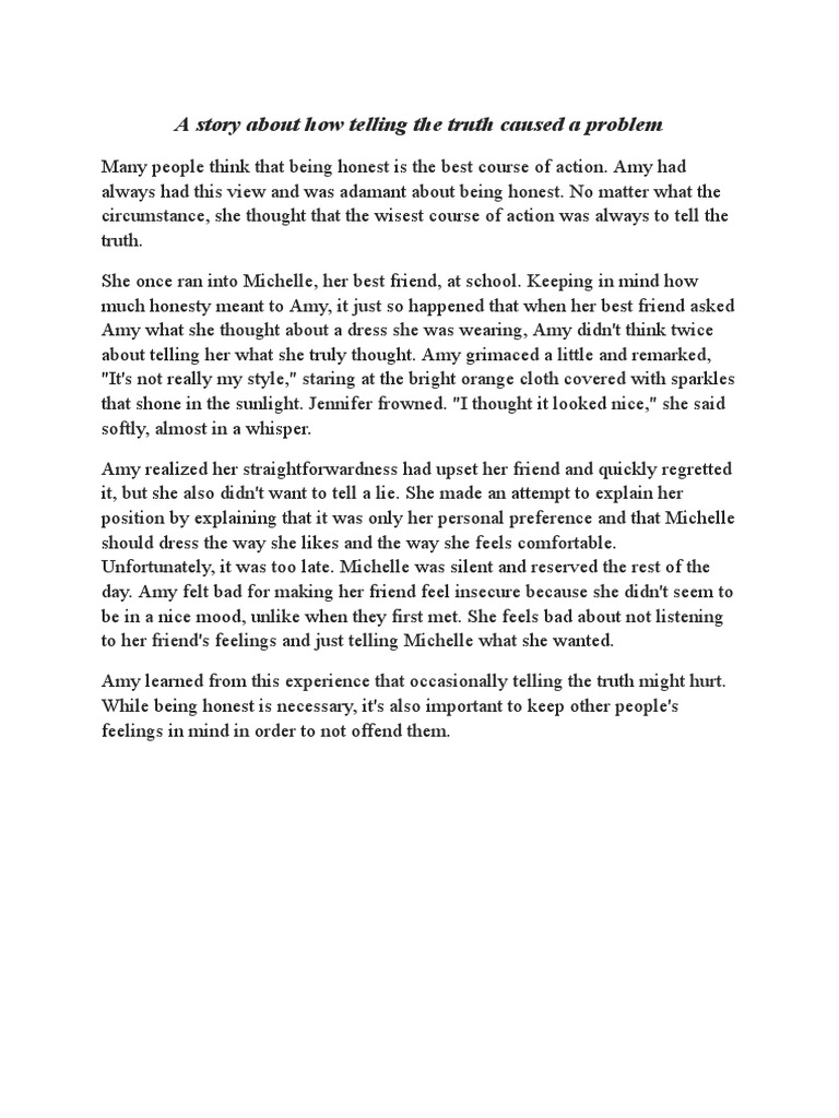 The Cost of Honesty | PDF