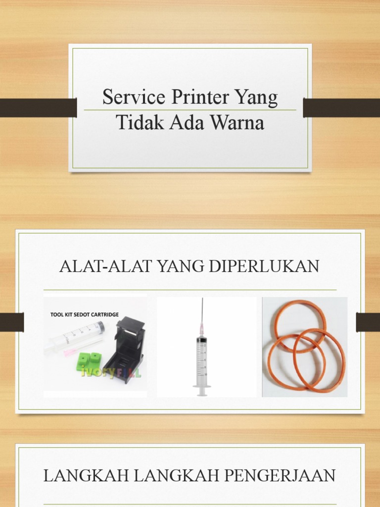 Tugas Powerpoint Service Printer | PDF