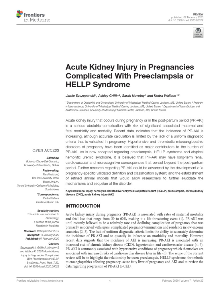 Hellp Syndrome PDF | PDF