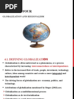 Globalization and Regionalism Overview | PDF | Globalization | Regional Integration