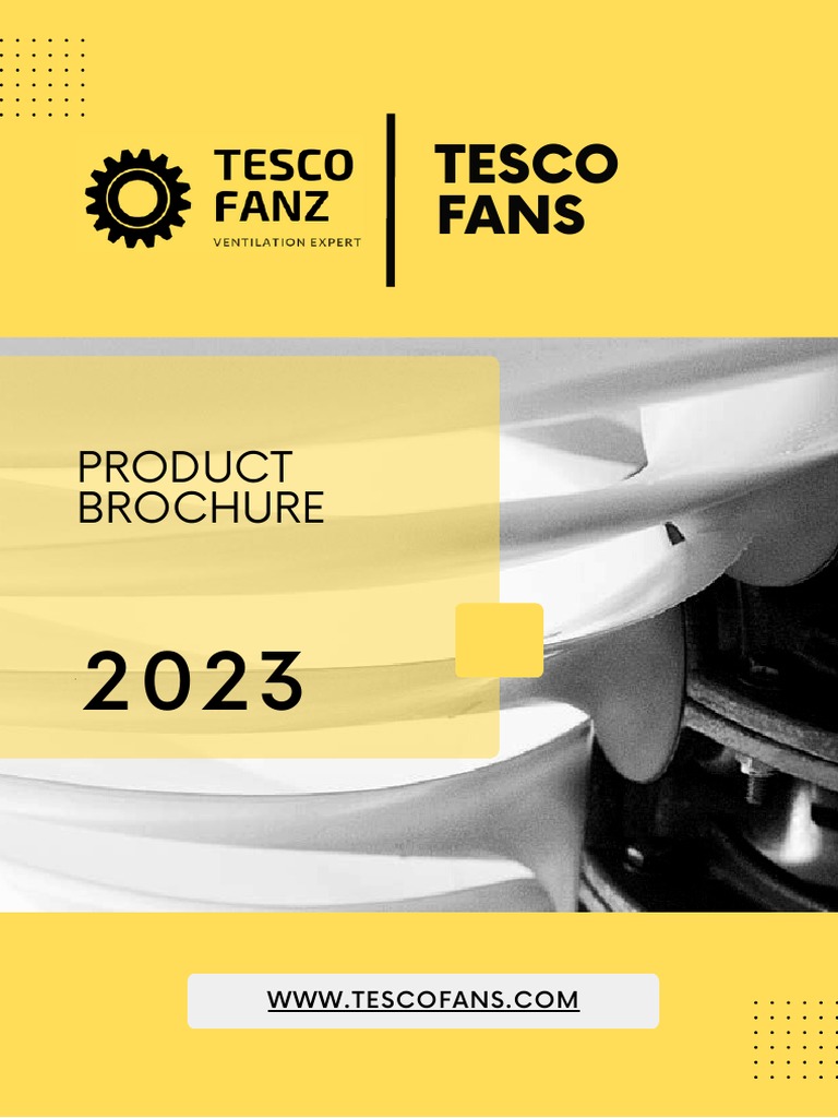 Tesco Fans Brochure PDF | PDF