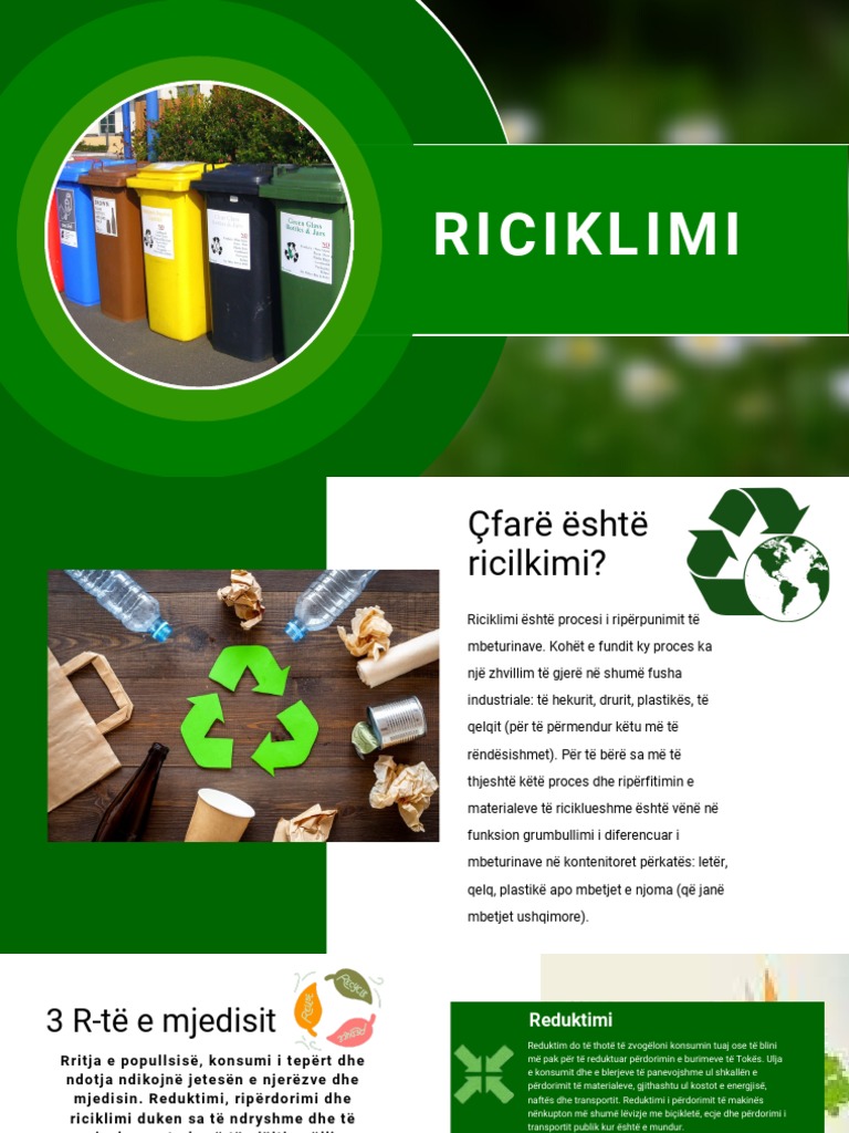 Riciklimi PDF | PDF
