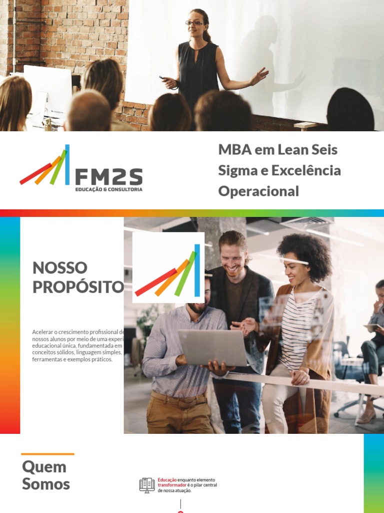 FM2S Programa Do Curso - MBA em Lean Seis Sigma e Excelencia ...