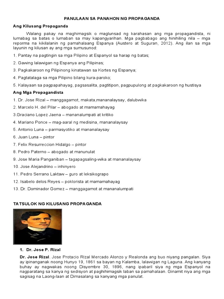 PANULAAN Compilation | PDF